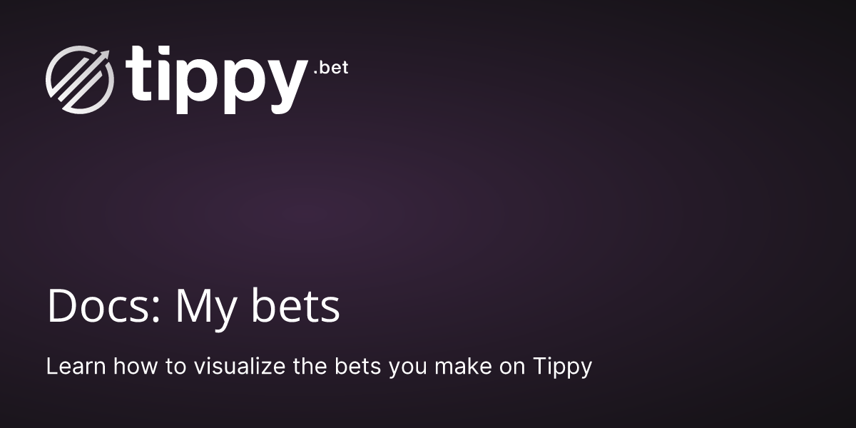 Docs | My bets